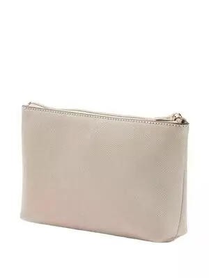 Guess Logo-plaque Makeup Bag - Neutrals