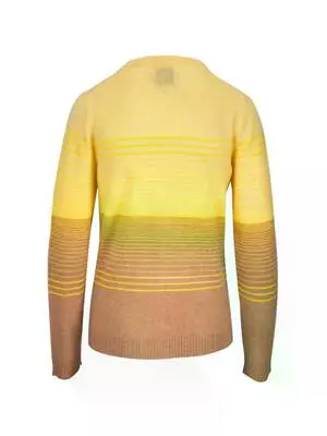 THE ELDER STATESMAN Ruth Gradient Cardigan