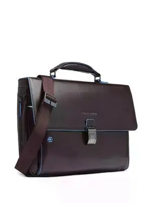 PIQUADRO Expandable Briefcase - Brown