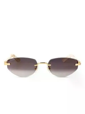Cartier Rimless Sunglasses - Gold