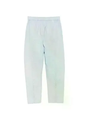 SEMICOUTURE Embroidered Trousers - Blue