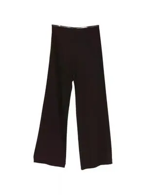SEMICOUTURE Wrap-design Belted Trousers
