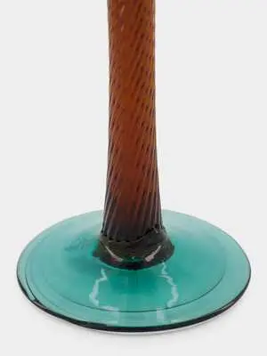 GORDIOLA Hand-blown Glass Palm Tree Sculpture