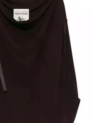 SEMICOUTURE Kayly Buckle-strap Top