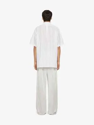 Givenchy Cotton Voile Shirt With Stripes - White