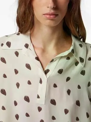 Paul Smith Strawberry-print Blouse