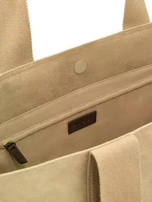 Boggi Milano Cotton Canvas Tote Bag
