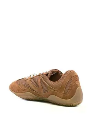 Inuikii Maliah Sky Suede-panelled Sneakers - Brown
