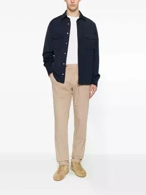 BERWICH Pleated Cuffed Trousers - Neutrals