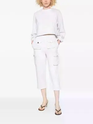 Elisabetta Franchi Raw-cut Cargo Trousers