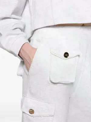Elisabetta Franchi Raw-cut Cargo Trousers