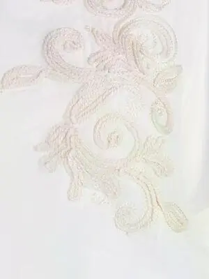 ERMANNO FIRENZE Floral-embroidered T-shirt