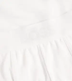 BOSS Organic Cotton Stretch Boxers - White