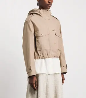 Moncler Hooded Carex Jacket - Yellow