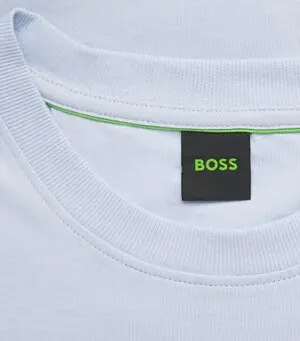 BOSS Cotton Logo T-shirt - Blue