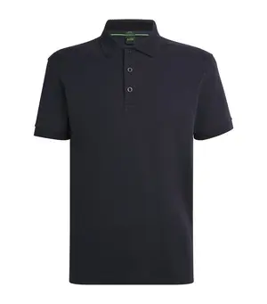 BOSS Cotton Shoulder Logo Polo Shirt
