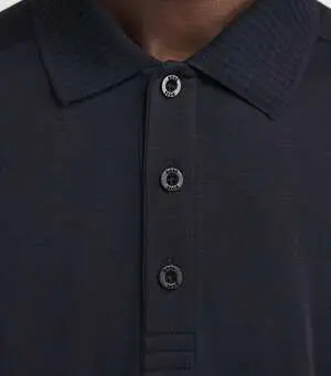 BOSS Cotton Shoulder Logo Polo Shirt