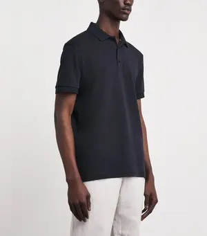 BOSS Cotton Shoulder Logo Polo Shirt
