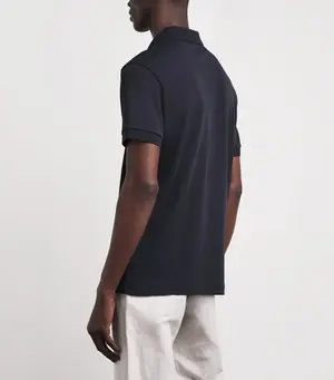 BOSS Cotton Shoulder Logo Polo Shirt