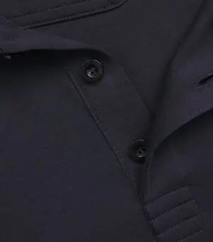 BOSS Cotton Shoulder Logo Polo Shirt