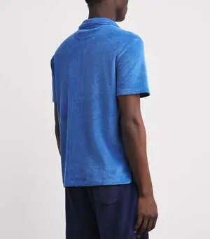 Polo Ralph Lauren Terry Cotton Short-sleeve Shirt - Blue