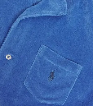 Polo Ralph Lauren Terry Cotton Short-sleeve Shirt - Blue