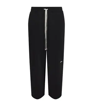 ABOUT:BLANK Cotton Logo Pleated Sweatpants