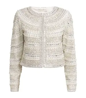 Alice + Olivia Kidman Embellished Jacket