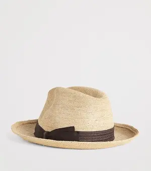 Borsalino Federico Panama Hat - Red