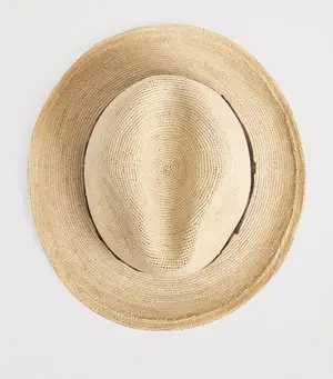 Borsalino Federico Panama Hat - Red