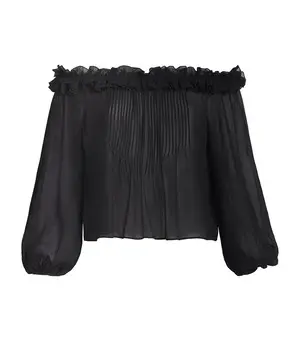 Paige Pleated Blouses