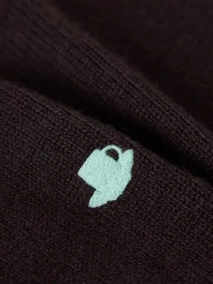 JW Anderson Embroidered Wool Cardigan