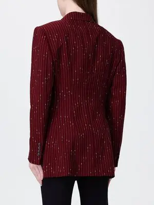 Dolce & Gabbana Double Breasted Pinstriped Blazer - Multicolor