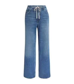 Paige Zoey Wide-leg Jeans - Blue