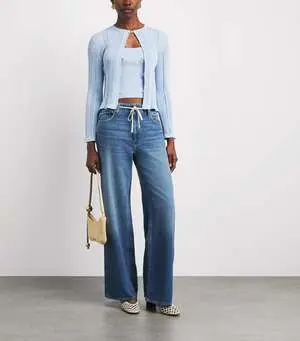 Paige Zoey Wide-leg Jeans - Blue