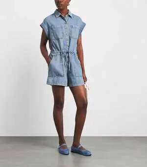 Paige Maliah Playsuit - Blue