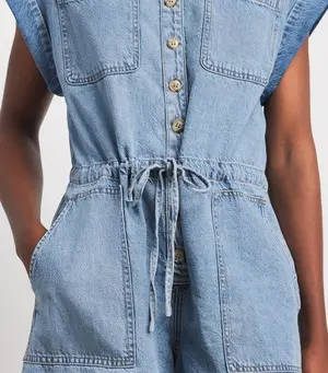 Paige Maliah Playsuit - Blue