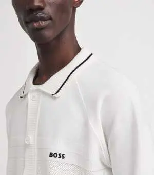 BOSS Cotton Logo Cardigan