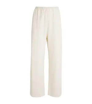 Almada Label Satin Bea Wide-leg Trousers