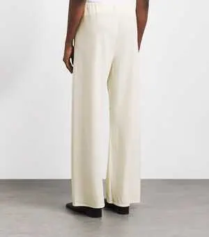 Almada Label Satin Bea Wide-leg Trousers