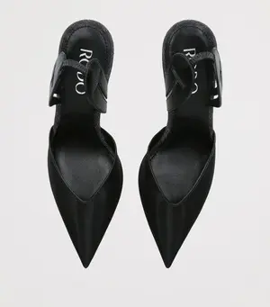 Rodo Mesh Aira Slingback Pumps