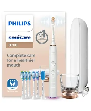 PHILIPS Diamondclean Smart 9700 Rose Gold - White