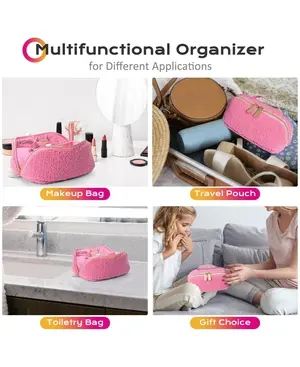 BYOOTIQUE Plush Travel Makeup Bag