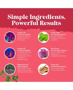 NATURE'S CRAFT Menopause Support Capsules