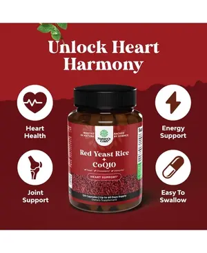 NATURE'S CRAFT Red Yeast Rice + Coq10 Capsules