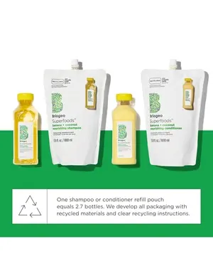 BRIOGEO Superfoods Banana + Coconut Nourishing Conditioner - No Color