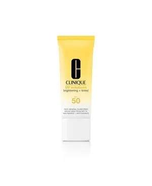 CLINIQUE Uv Solutions Brightening + Tinted Sunscreen Spf 50 - Deep