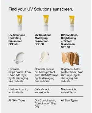 CLINIQUE Uv Solutions Brightening + Tinted Sunscreen Spf 50 - Medium Deep
