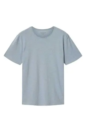 ALLSAINTS Flax Short Sleeve T-shirt - Maya Blue