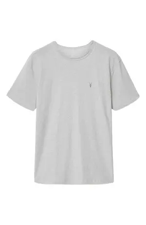 ALLSAINTS Flax Short Sleeve T-shirt - Pebble Grey